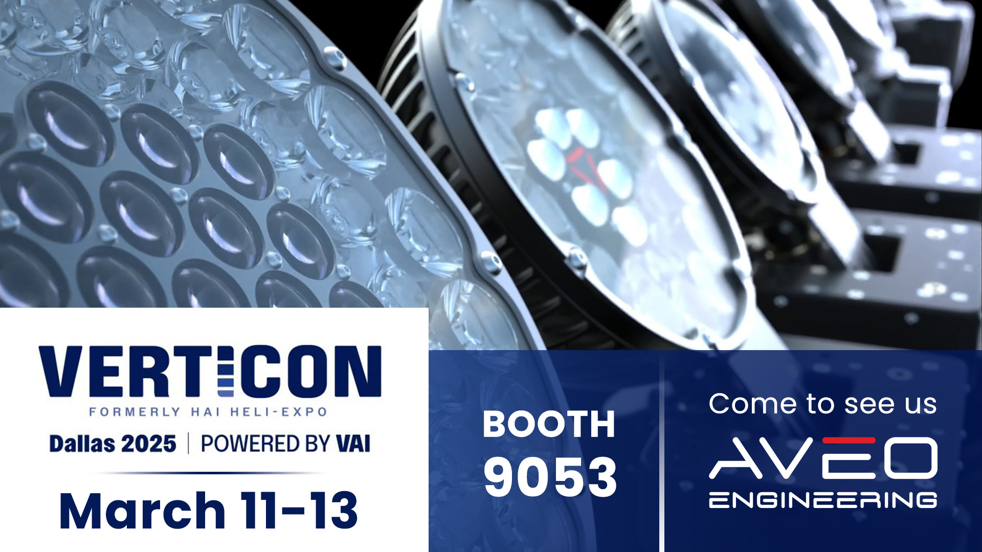 Come Visit Us at VERTICON - BOOTH 9053 - AveoEngineering